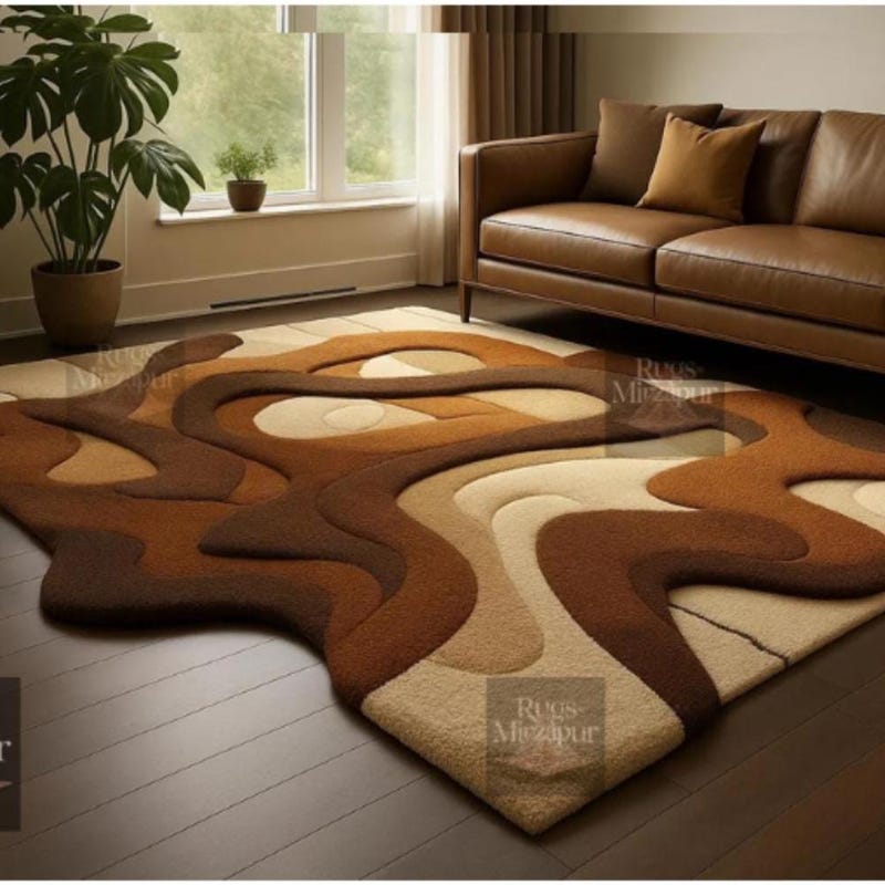 Wavy Rug - Etsy