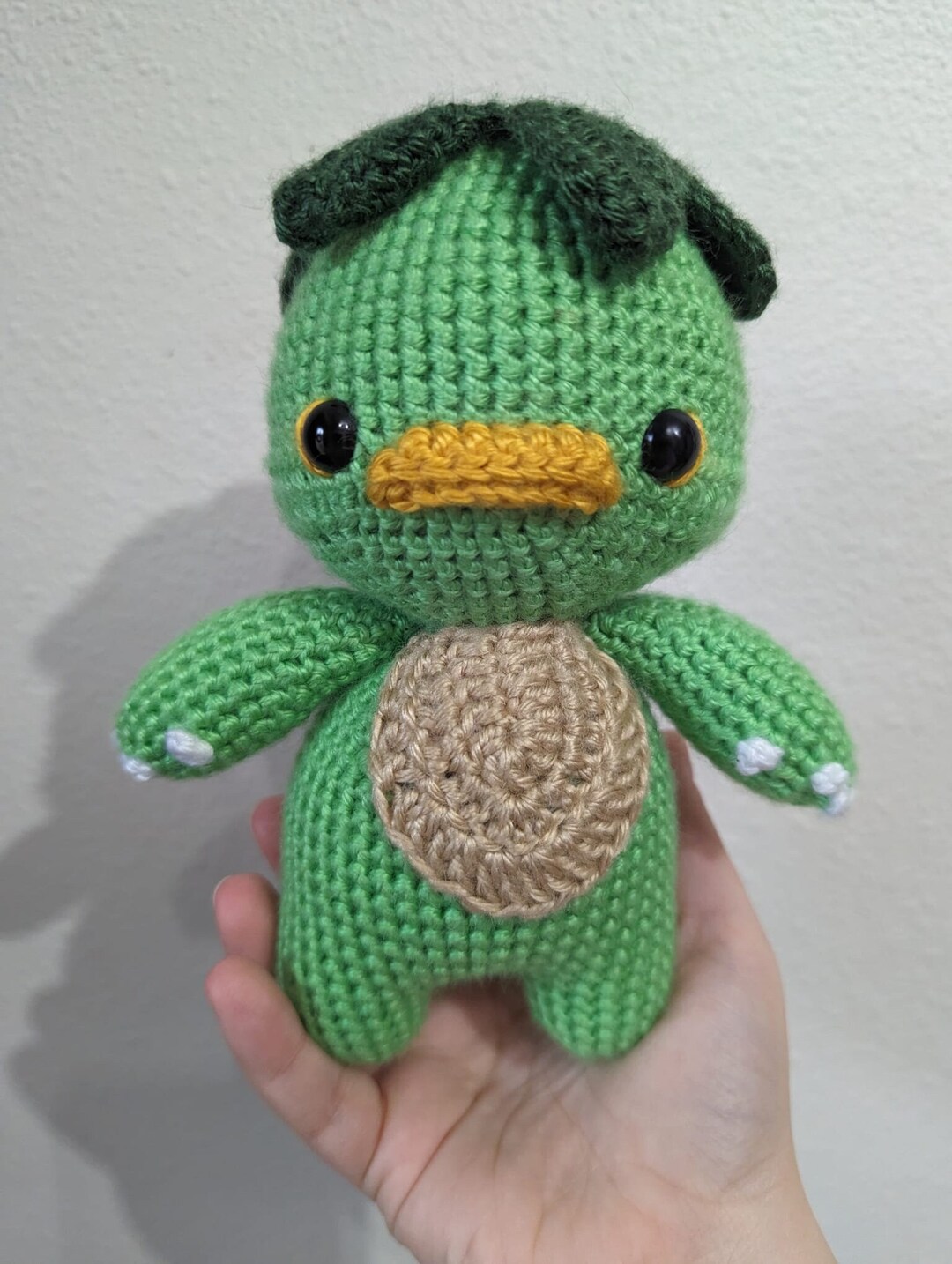 Handmade Amigurumi Kappa Crochet Doll - Etsy