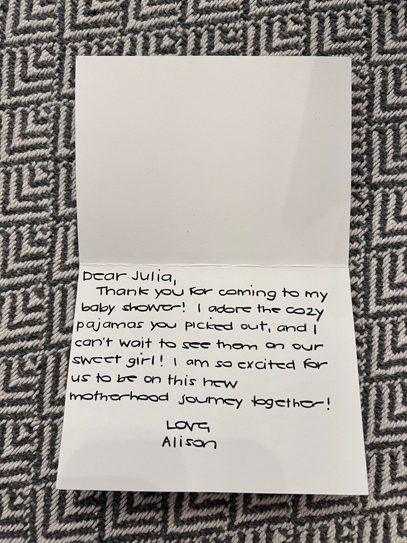 Handwritten Note, Handwritten Card, Handwritten Thank You, Hand Written ...