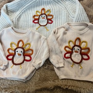 Baby Thanksgiving Sweater, Kids Thanksgiving Sweater, Fall Sweater for ...