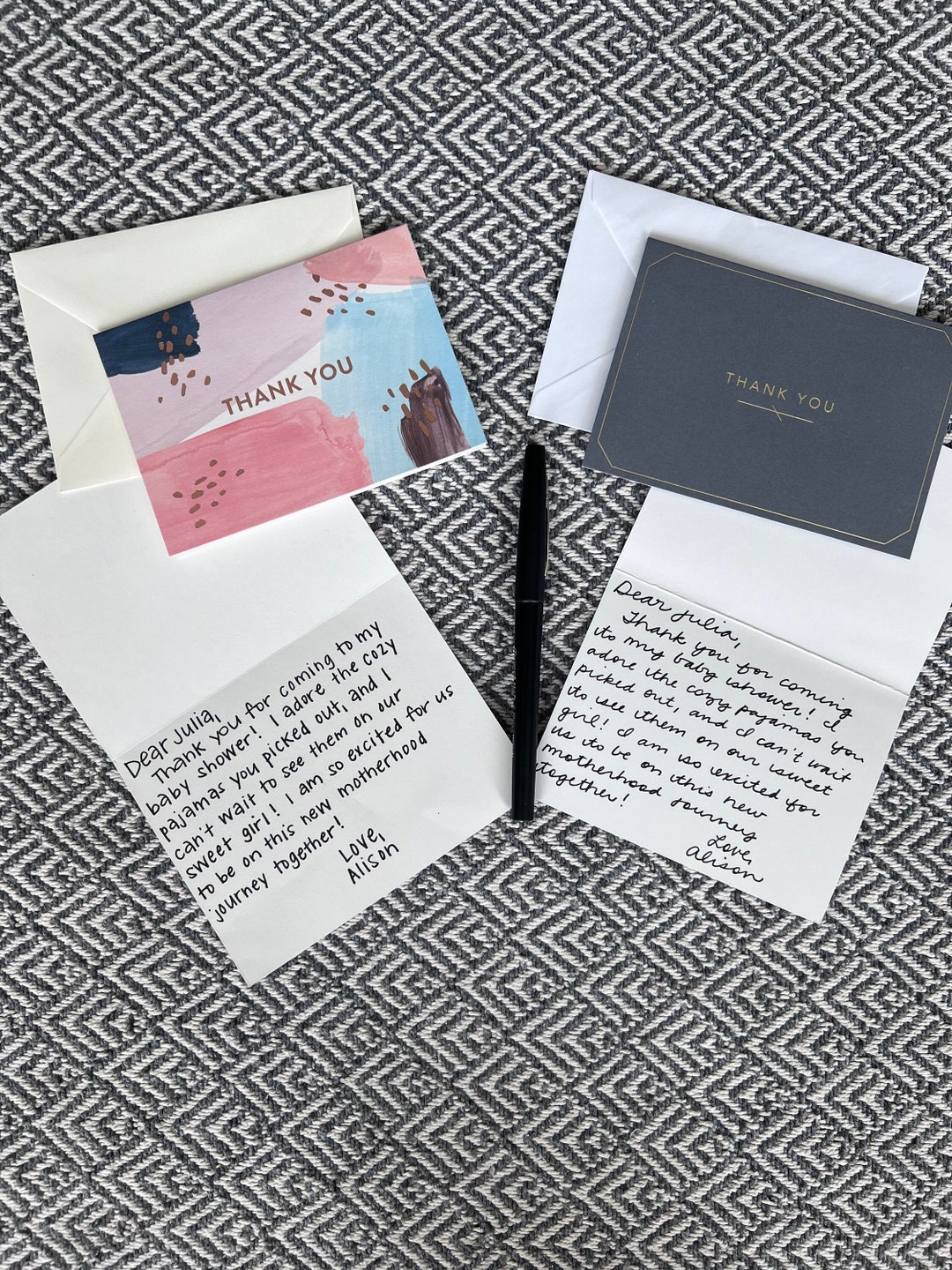 Handwritten Note Handwritten Card Handwritten Thank You - Etsy