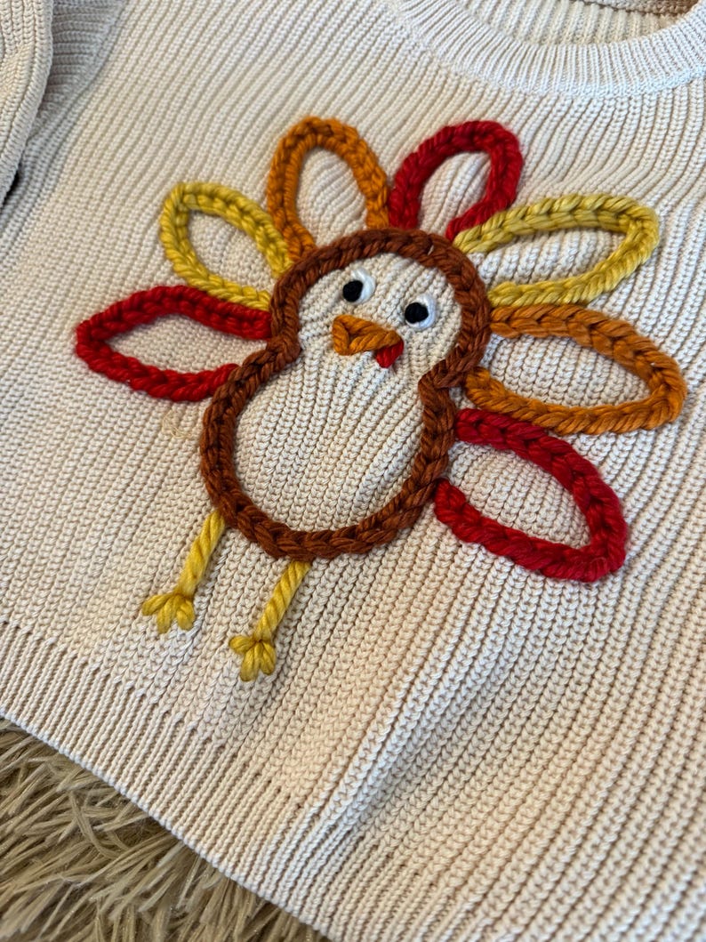 Baby Thanksgiving Sweater, Kids Thanksgiving Sweater, Fall Sweater for ...