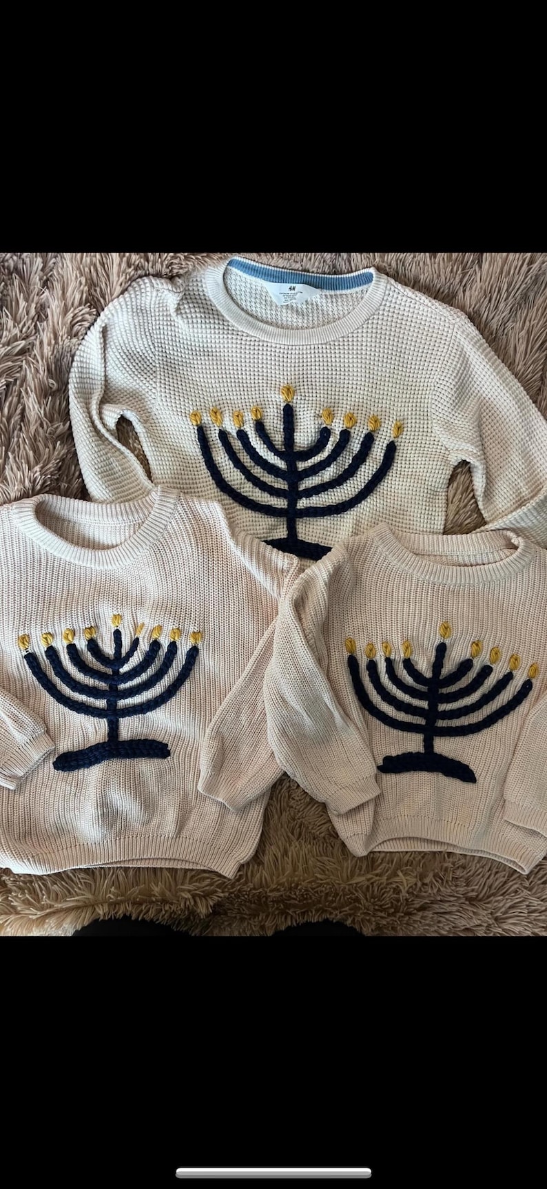 Hanukkah Sweater for Kids, Kids Hanukkah Sweater, Kids’ Hanukkah Shirt ...
