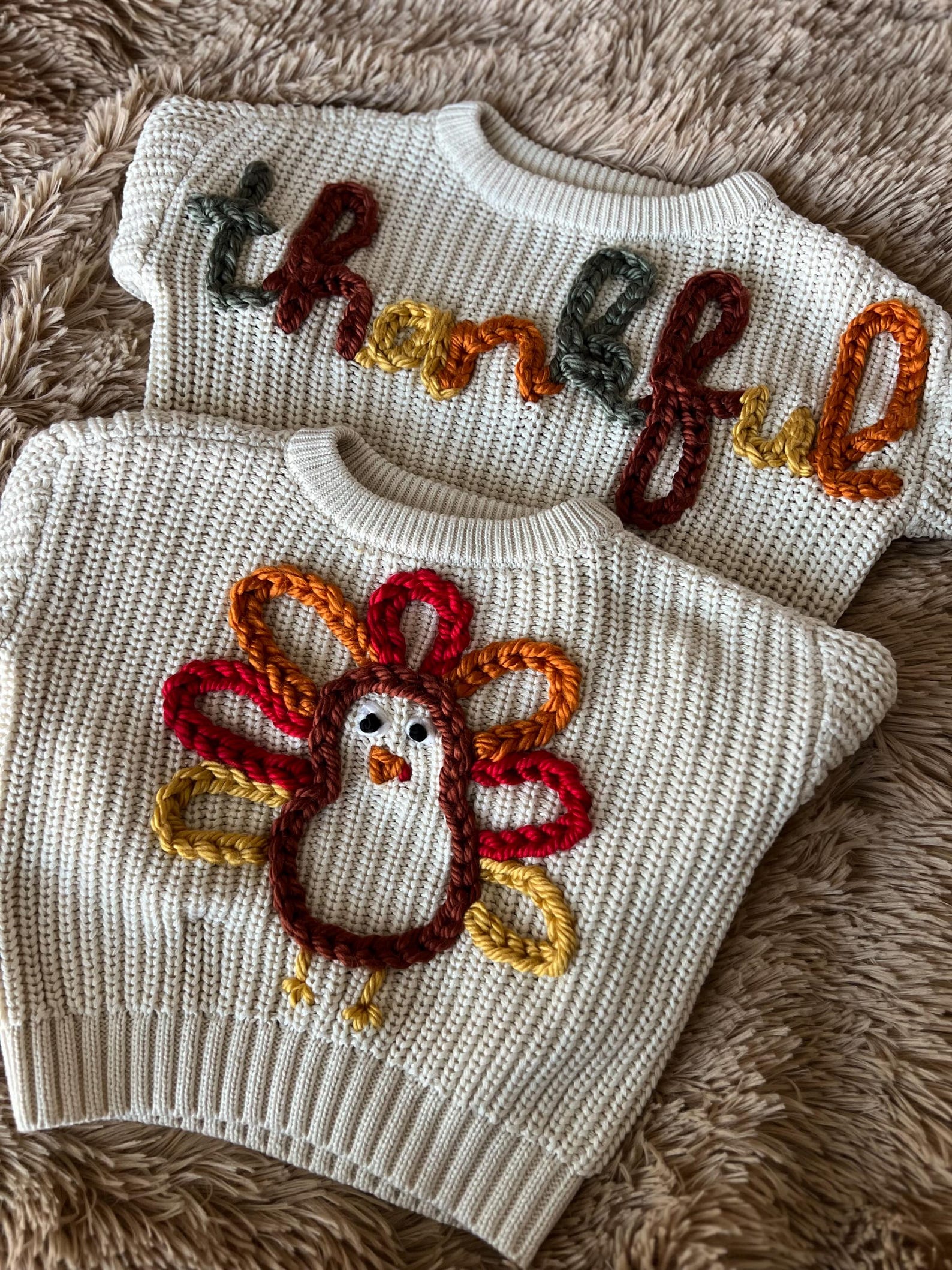 Baby Thanksgiving Sweater, Kids Thanksgiving Sweater, Fall Sweater for ...