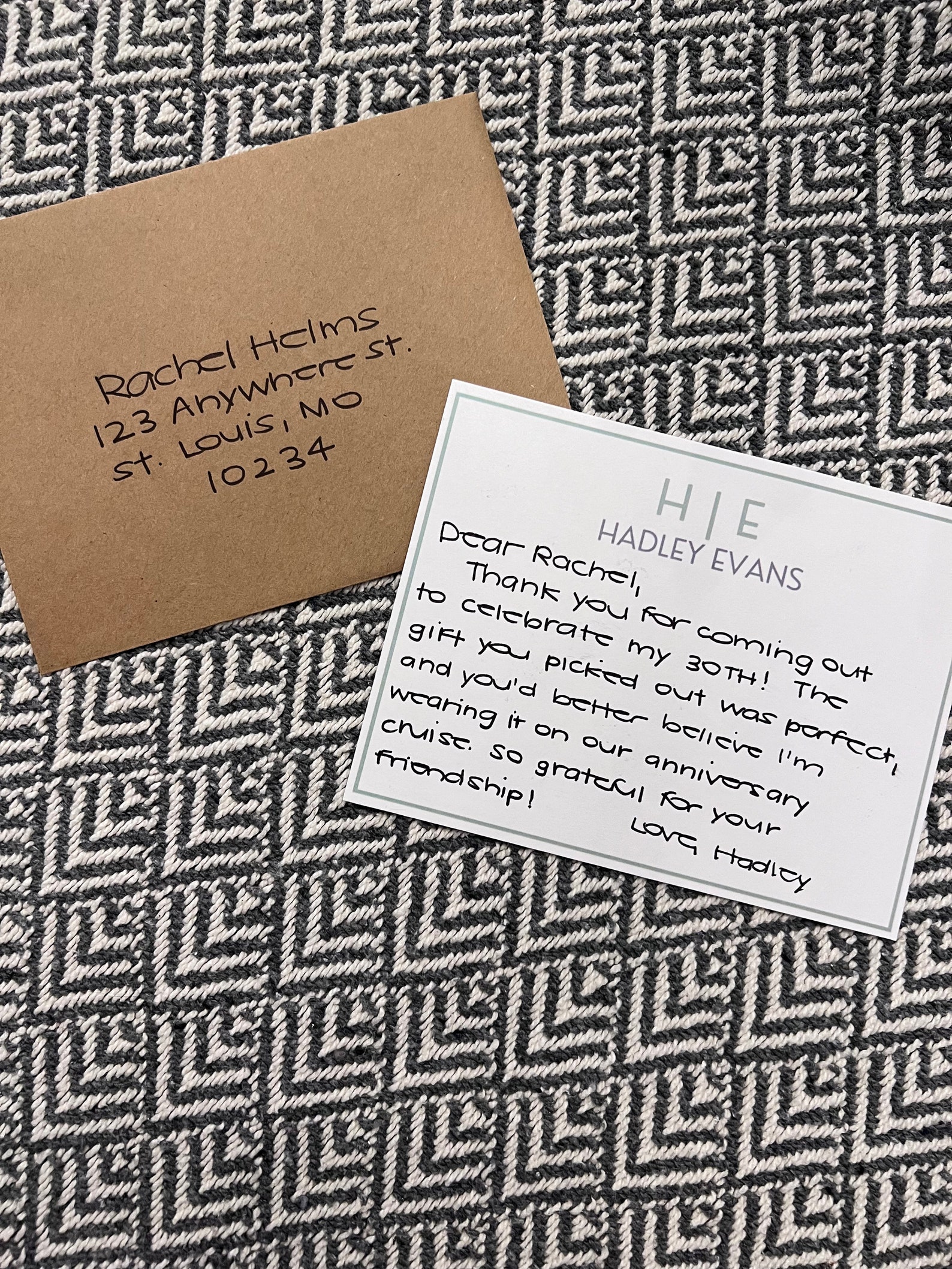 Handwritten Note, Handwritten Card, Handwritten Thank You, Hand Written ...