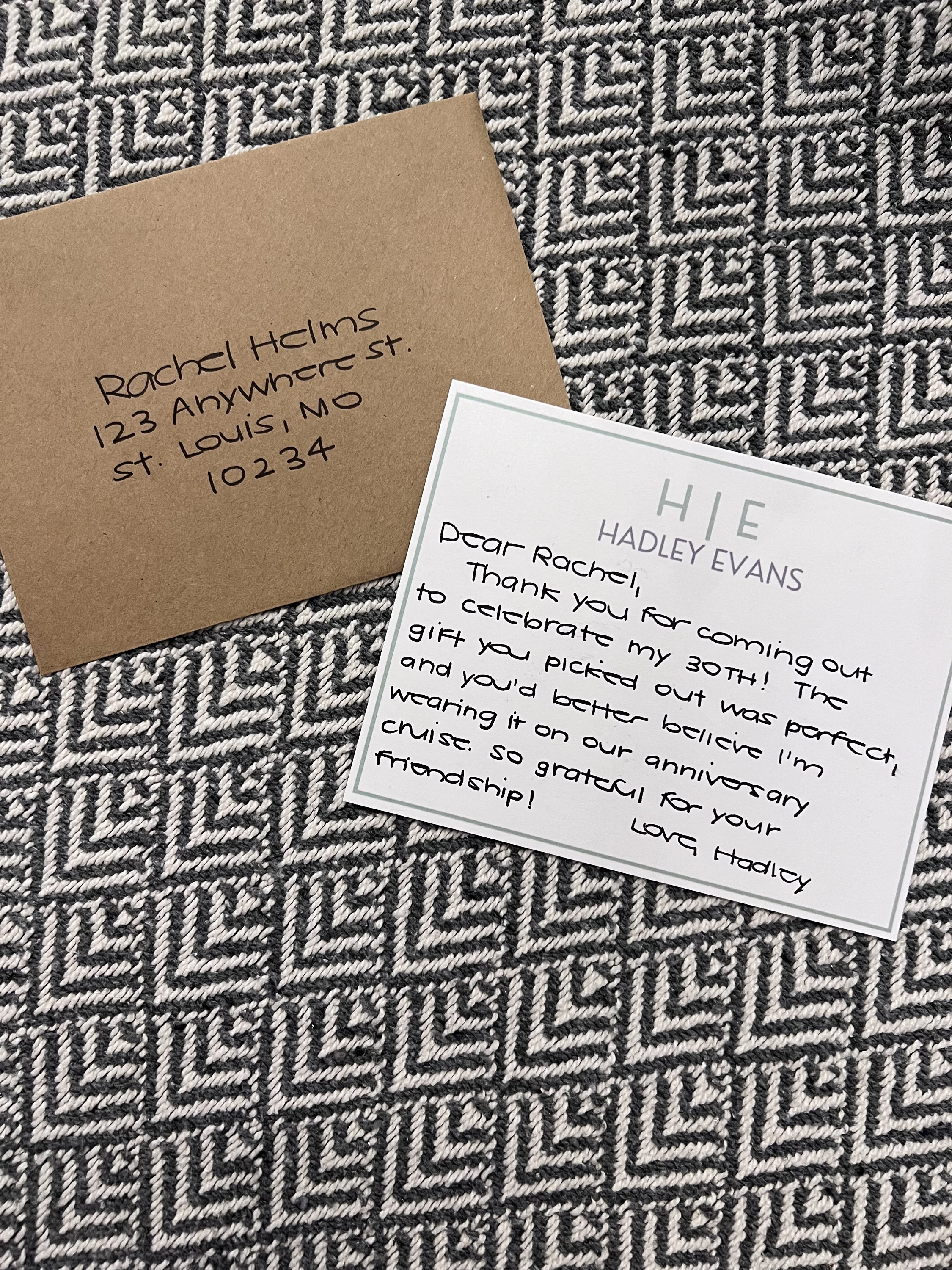 Handwritten Note, Handwritten Card, Handwritten Thank You, Hand Written ...