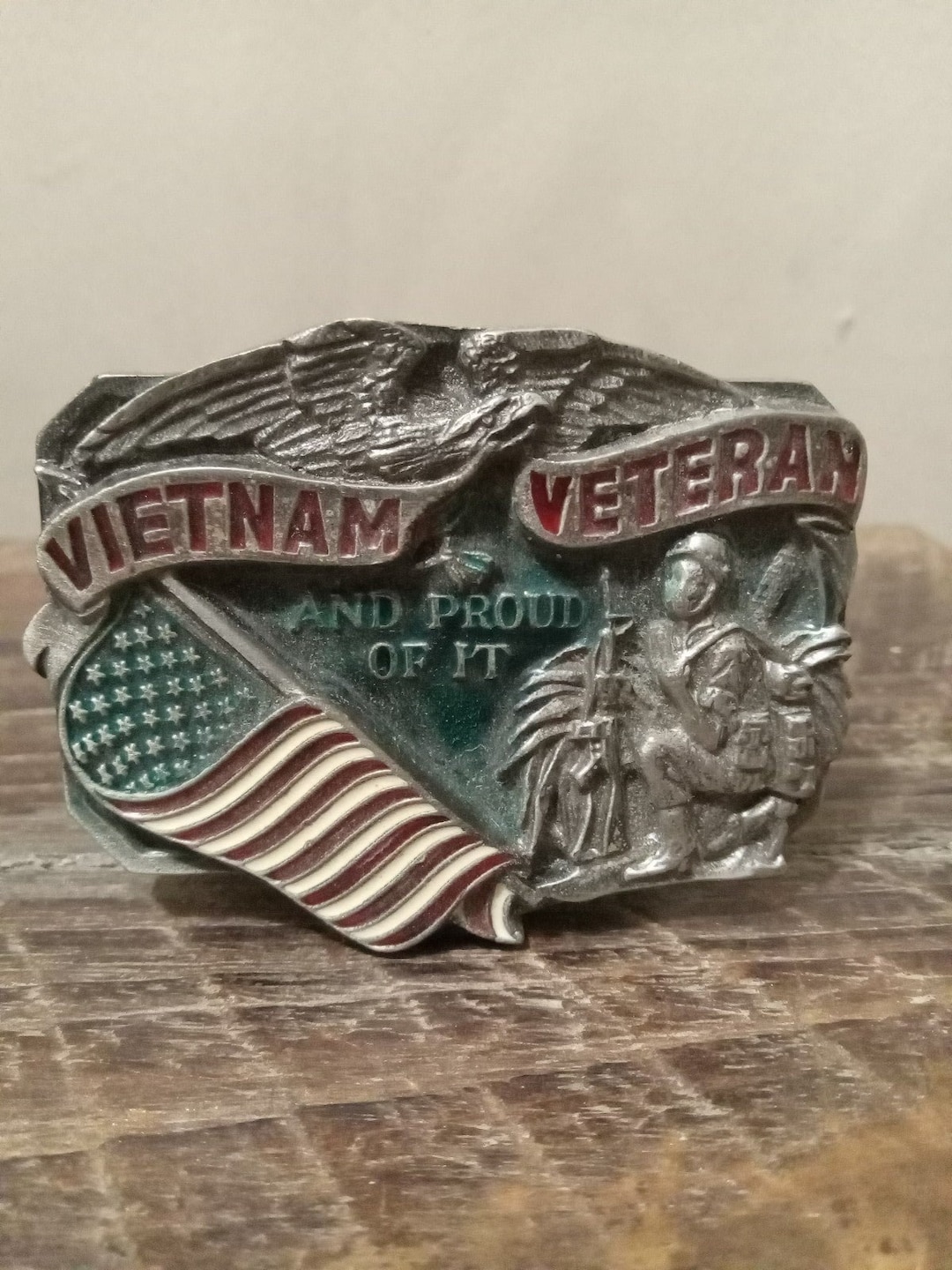 Vietnam Veteran Belt Buckle - Etsy