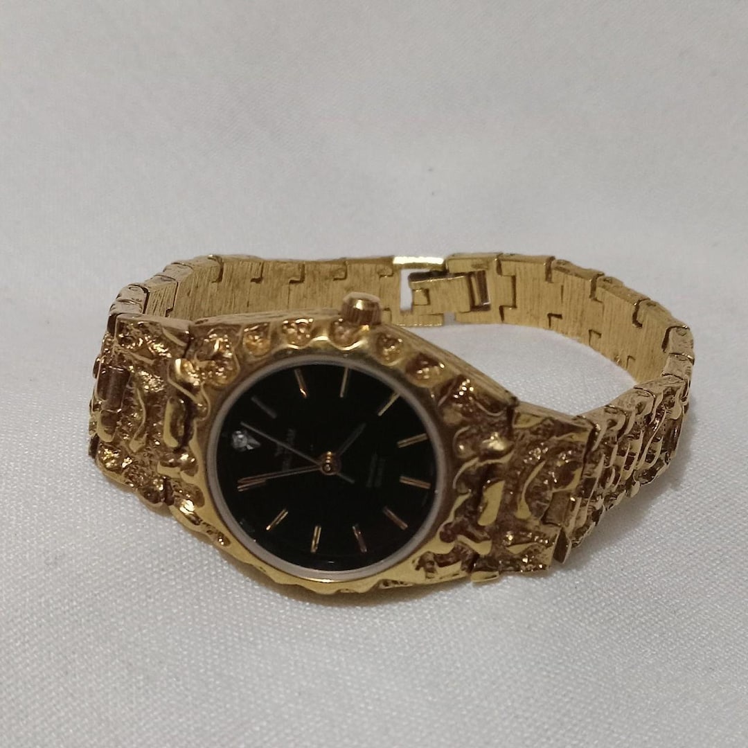 Waltham Gold Nugget Womans Watch - Etsy