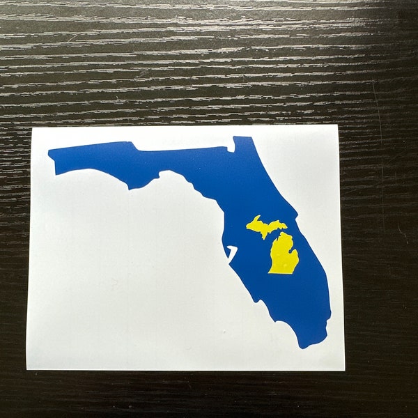 Florida and Michigan - Etsy