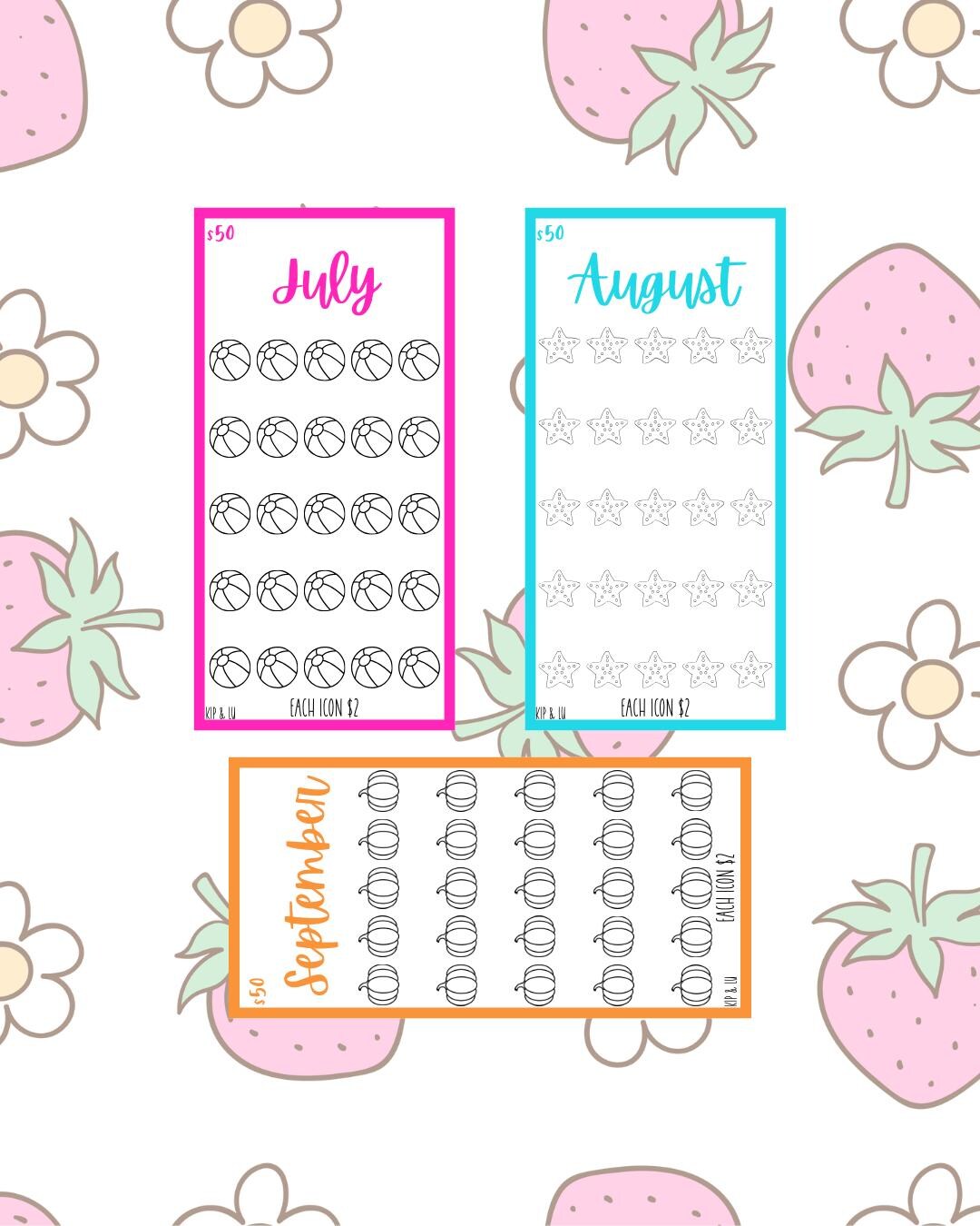 MINI CHALLENGE BUNDLE, Challenge Bundle Quarter Three, July, August ...