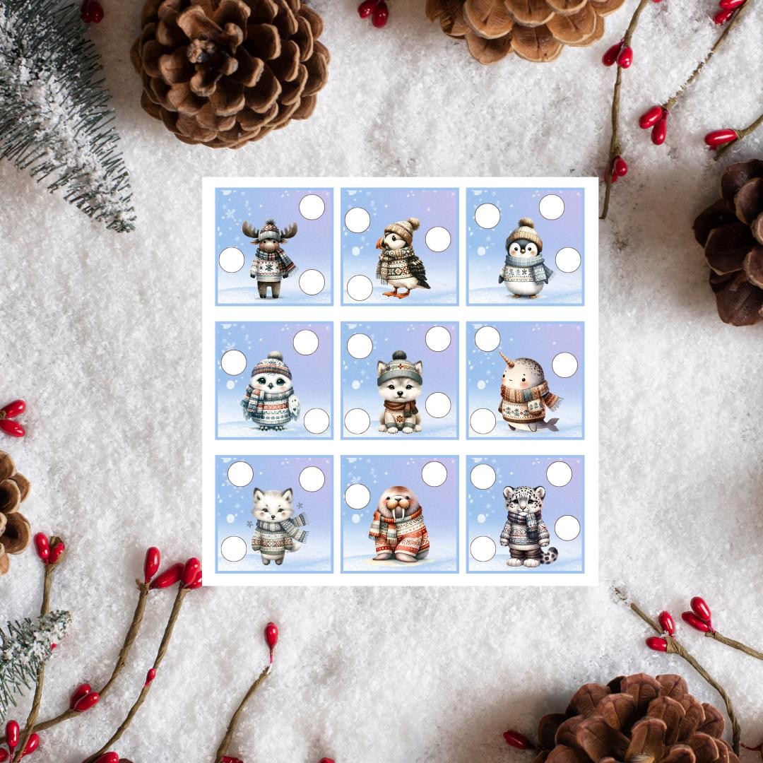 MICRO MINIS CHALLENGE, Artic Animals Micro Minis Savings Challenge ...
