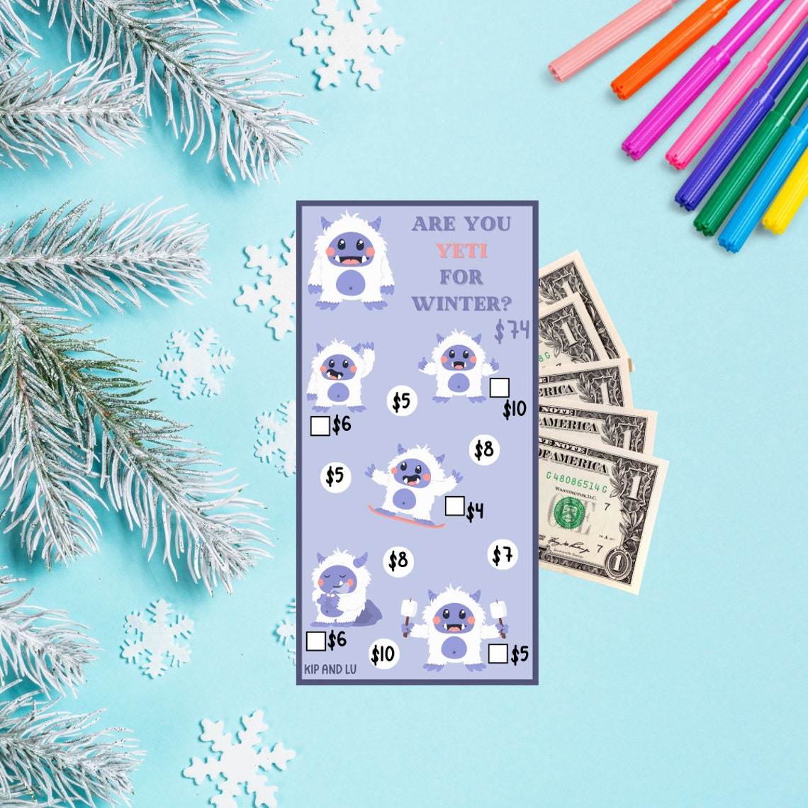 MINI SAVINGS CHALLENGE, Are You Yeti for Winter Mini Savings Challenge ...