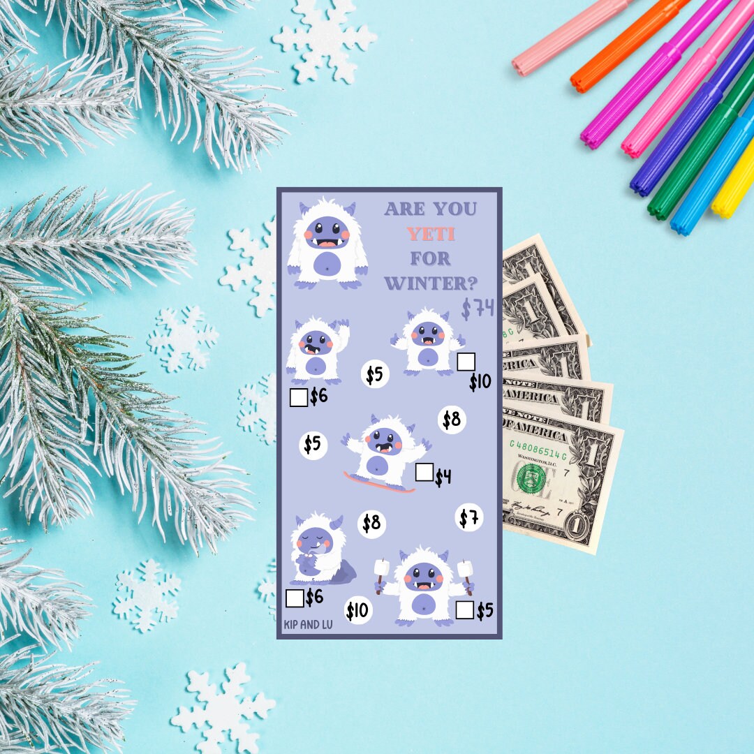 MINI SAVINGS CHALLENGE, Are You Yeti for Winter Mini Savings Challenge ...