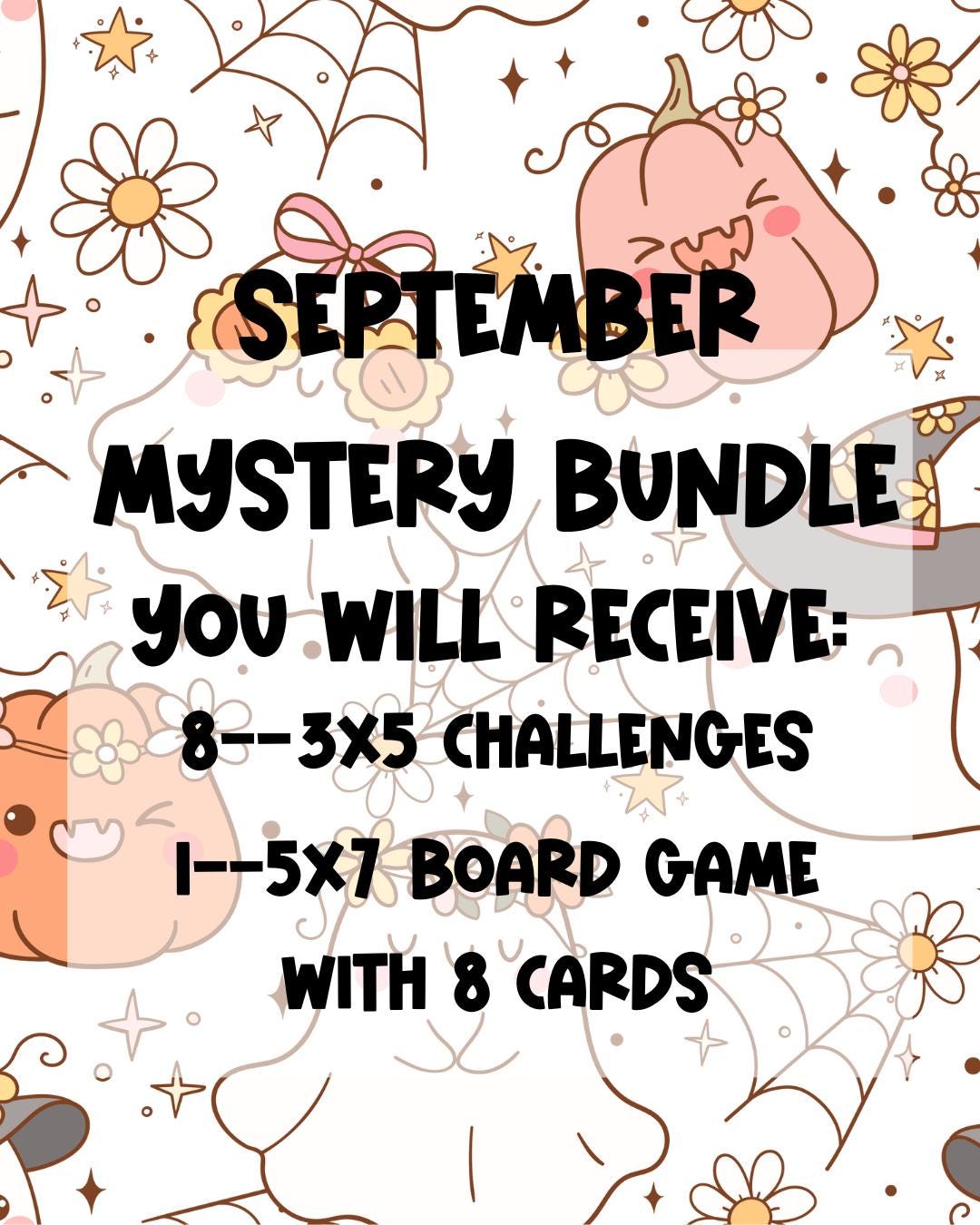 MONTHLY MYSTERY BUNDLE, September Spooky Mystery Bundle, Mystery Saving ...