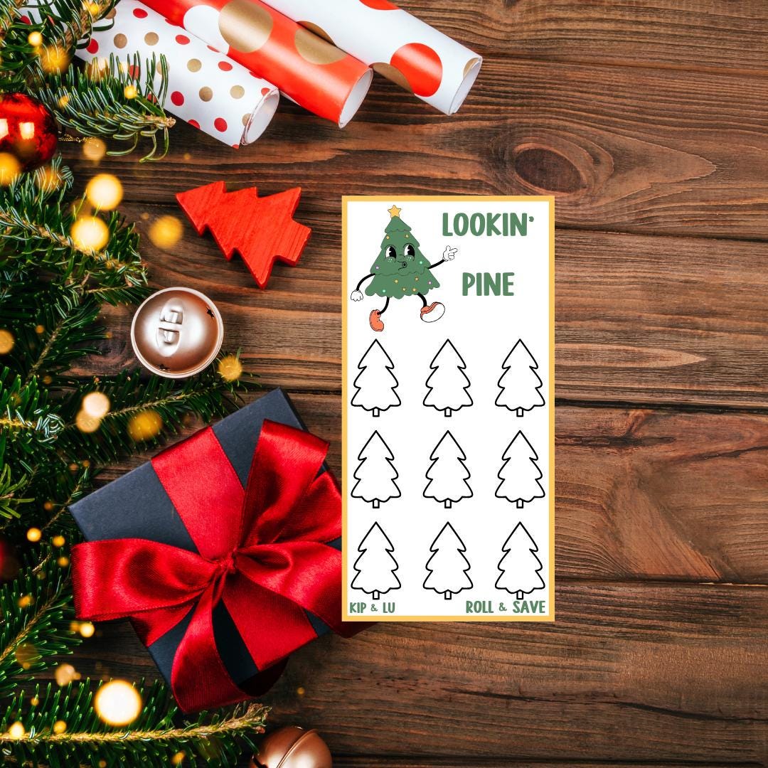 MINI SAVINGS CHALLENGE, Lookin' Pine Mini Savings Challenge, Pine Tree ...