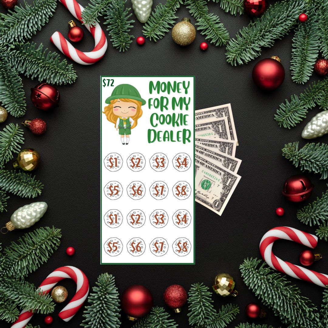 MINI SAVINGS CHALLENGE, Money for My Cookie Dealer Savings Challenge ...