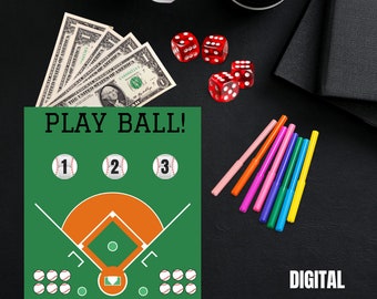 Place Your Bets Playing Card Casino Savings Challenge Game - Etsy