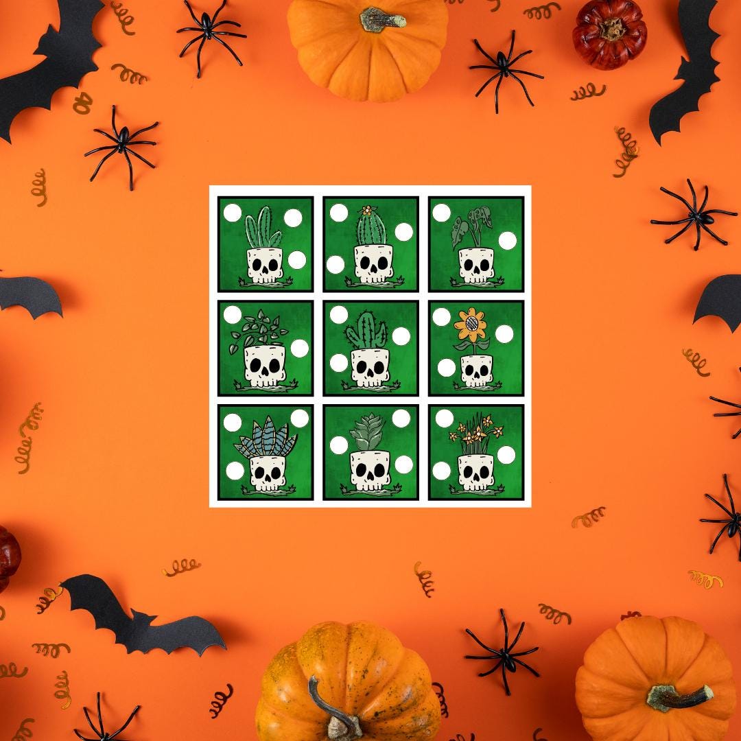 MICRO MINI CHALLENGE, Spooky Plant Babe Micro Mini Challenge, Halloween ...