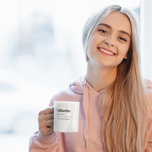 Ubuntu Coffee Mug Dad Gift Graduation Gift Classy Boss Gift Coworker ...