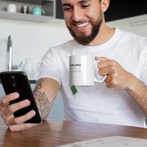 Ubuntu Coffee Mug Dad Gift Graduation Gift Classy Boss Gift Coworker ...