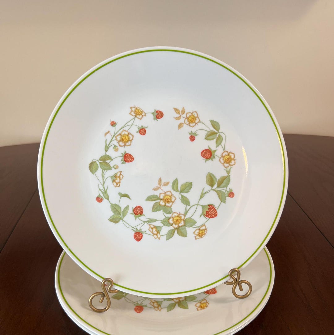 Corelle - Strawberry Sundae - Dinner Plates - 10.25” - Lot of 3 ...