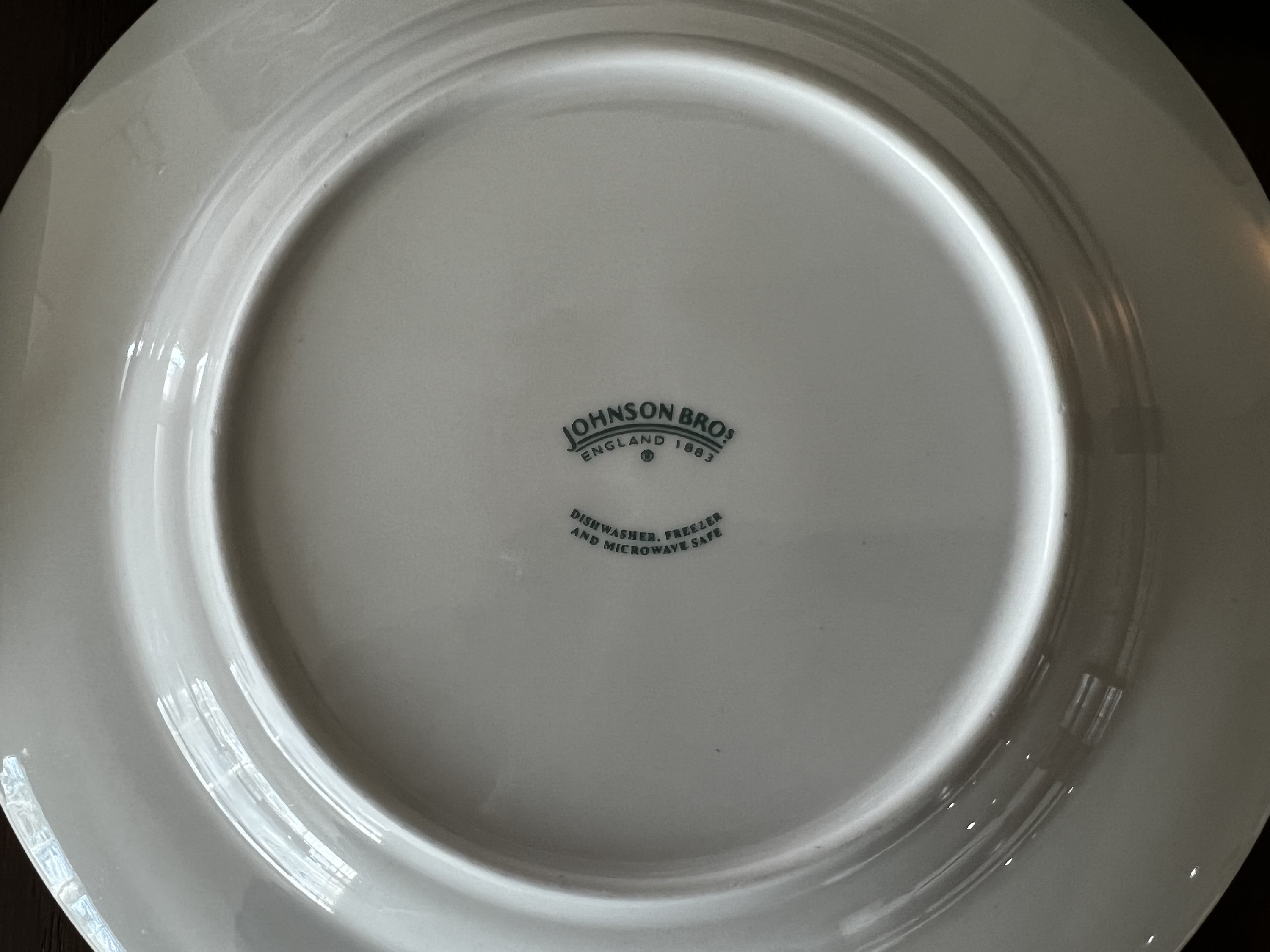 Willow Blue england 1883 Backstamp China by JOHNSON BROTHERS, Plates ...