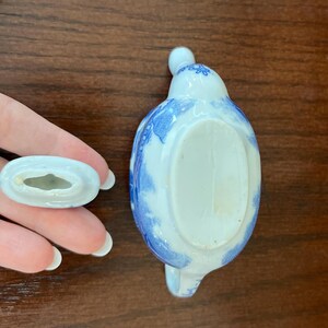 Blue Willow Pattern China Teapot China Toy Teapot Childrens Toy Teapot ...