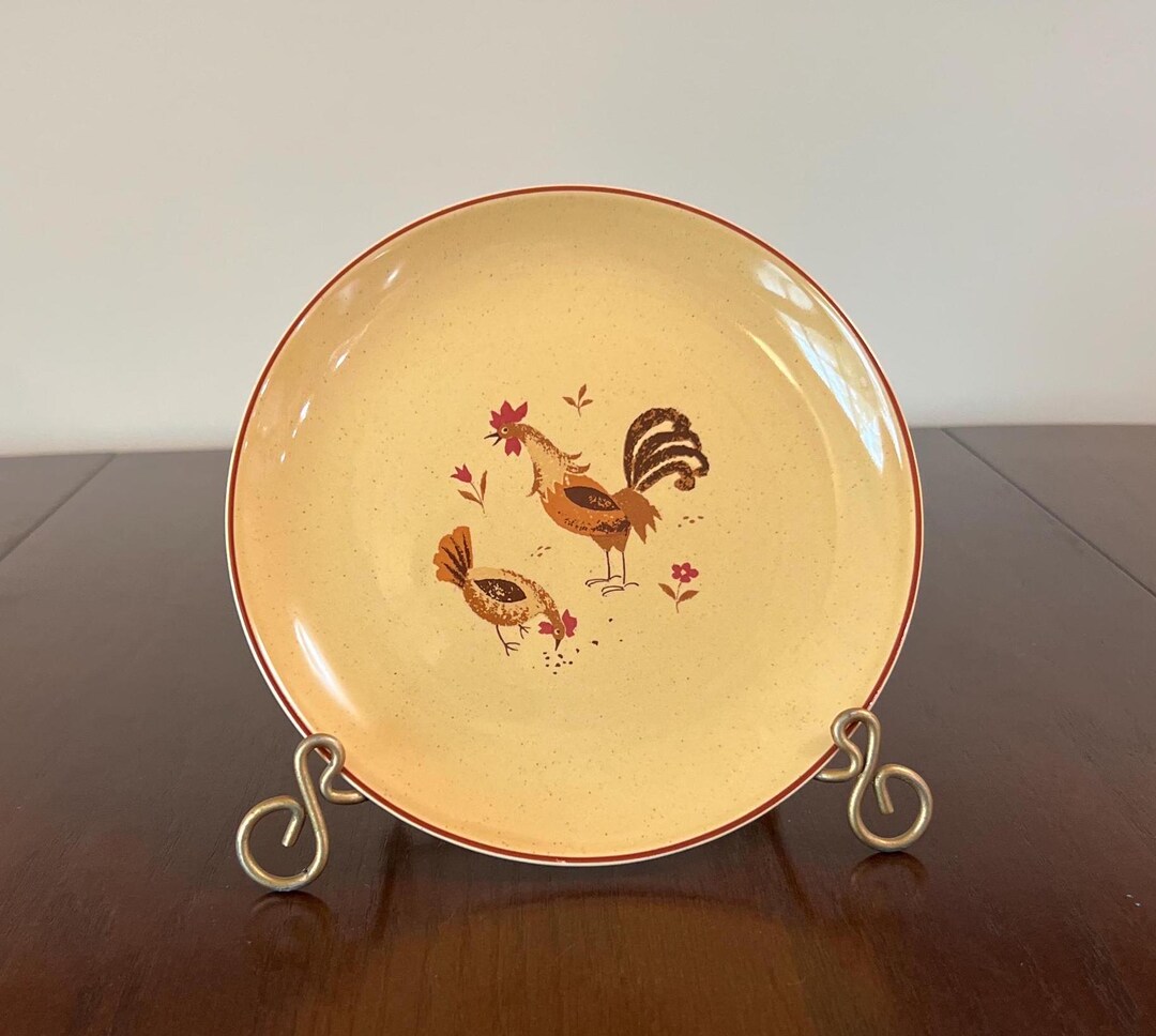 Harmony House China - Honey Hen - Bread and Butter Plate - 7” - Chicken ...