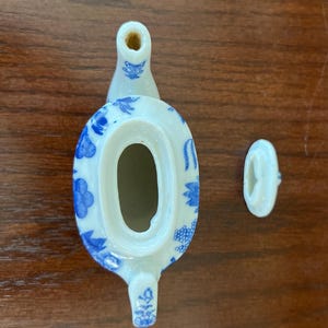 Blue Willow Pattern China Teapot China Toy Teapot Childrens Toy Teapot ...