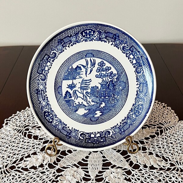 Willow Pattern Plate - Etsy