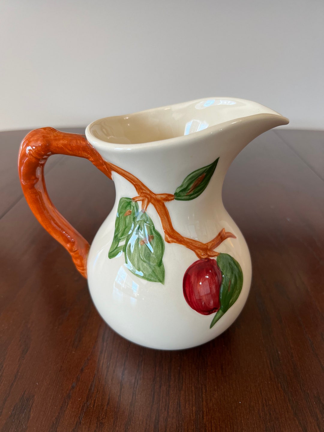 Franciscan - 28oz Pitcher - Apple - USA Backstamp - Milk Pitcher ...