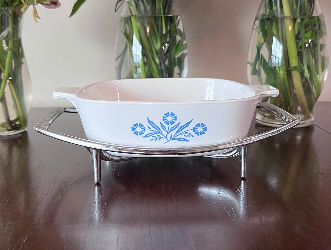 Vintage Corning Ware - Metal Trivet/serving Cradle - P-11-M - Metal ...
