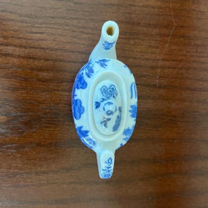 Blue Willow Pattern China Teapot China Toy Teapot Childrens Toy Teapot ...