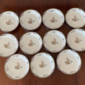 Noritake - Pheasant - Coupe Soup Bowls - 7 3/8” - Lot of 11 - Circa ...
