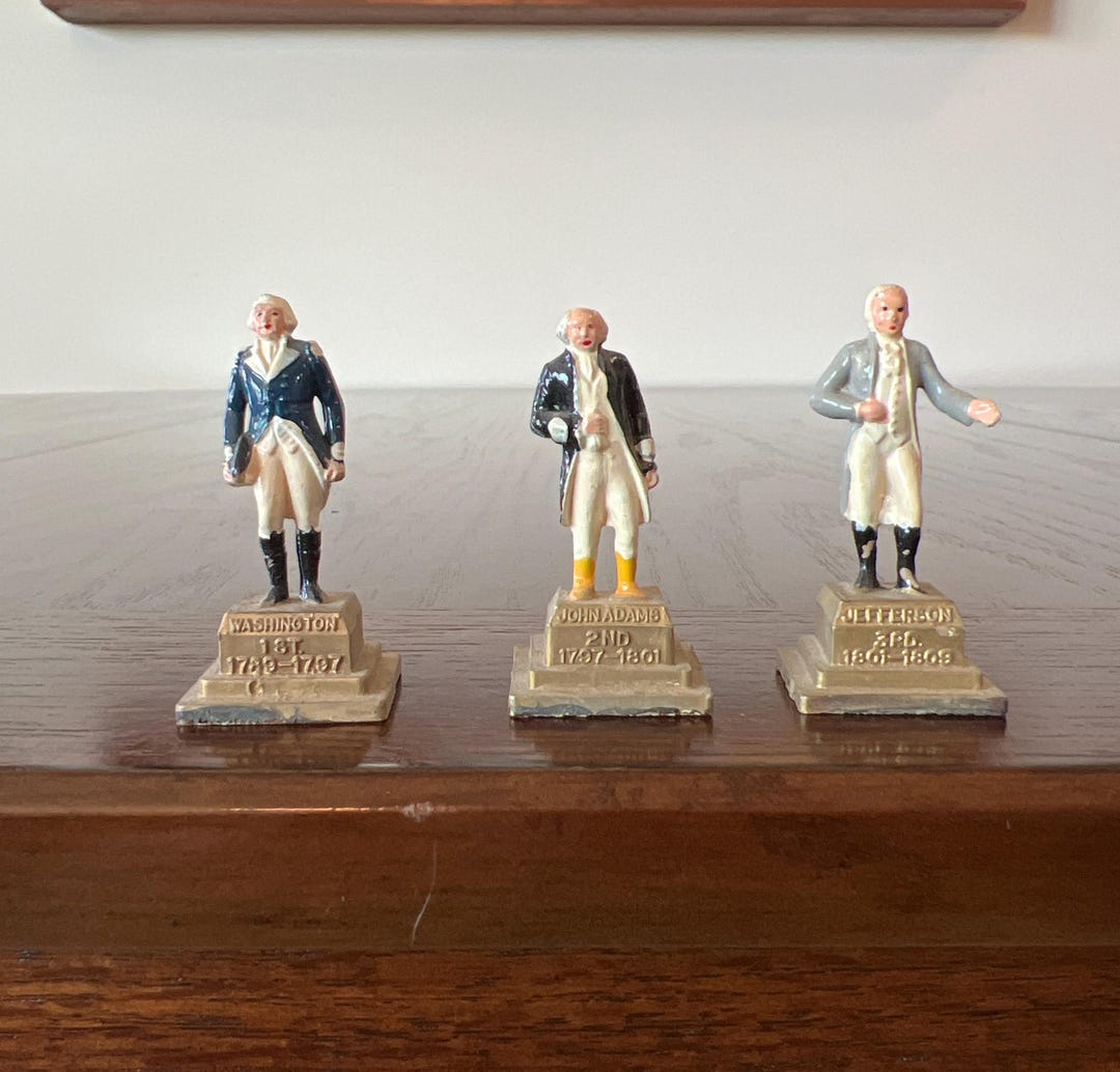 JJ Hong Kong 1963 US Presidents Lot of 33 Vintage Minature President ...