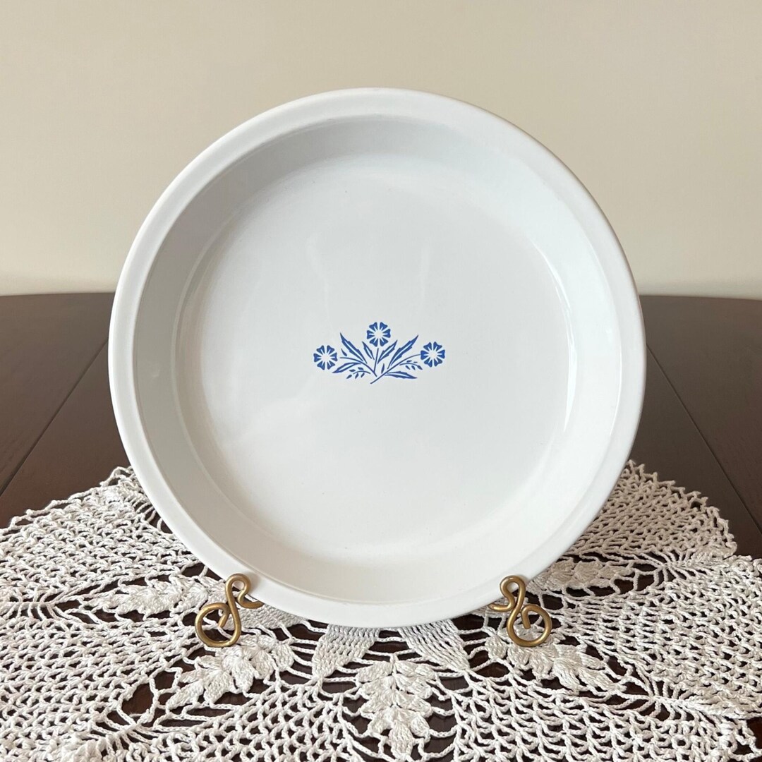 Vintage Blue Cornflower Corning Ware Pie Plate: Retro - Etsy