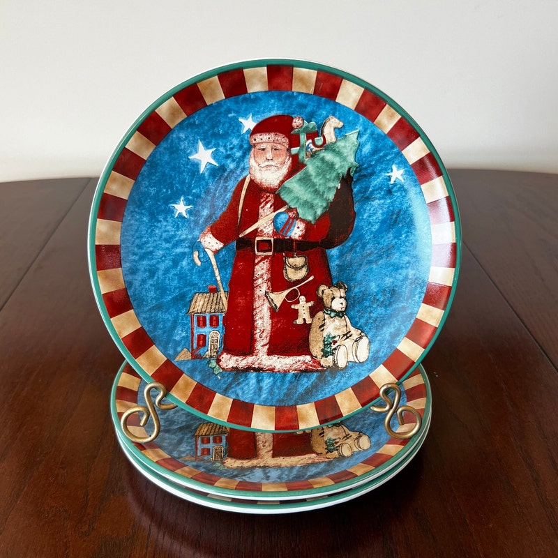 Santa Claus Dinnerware - Etsy