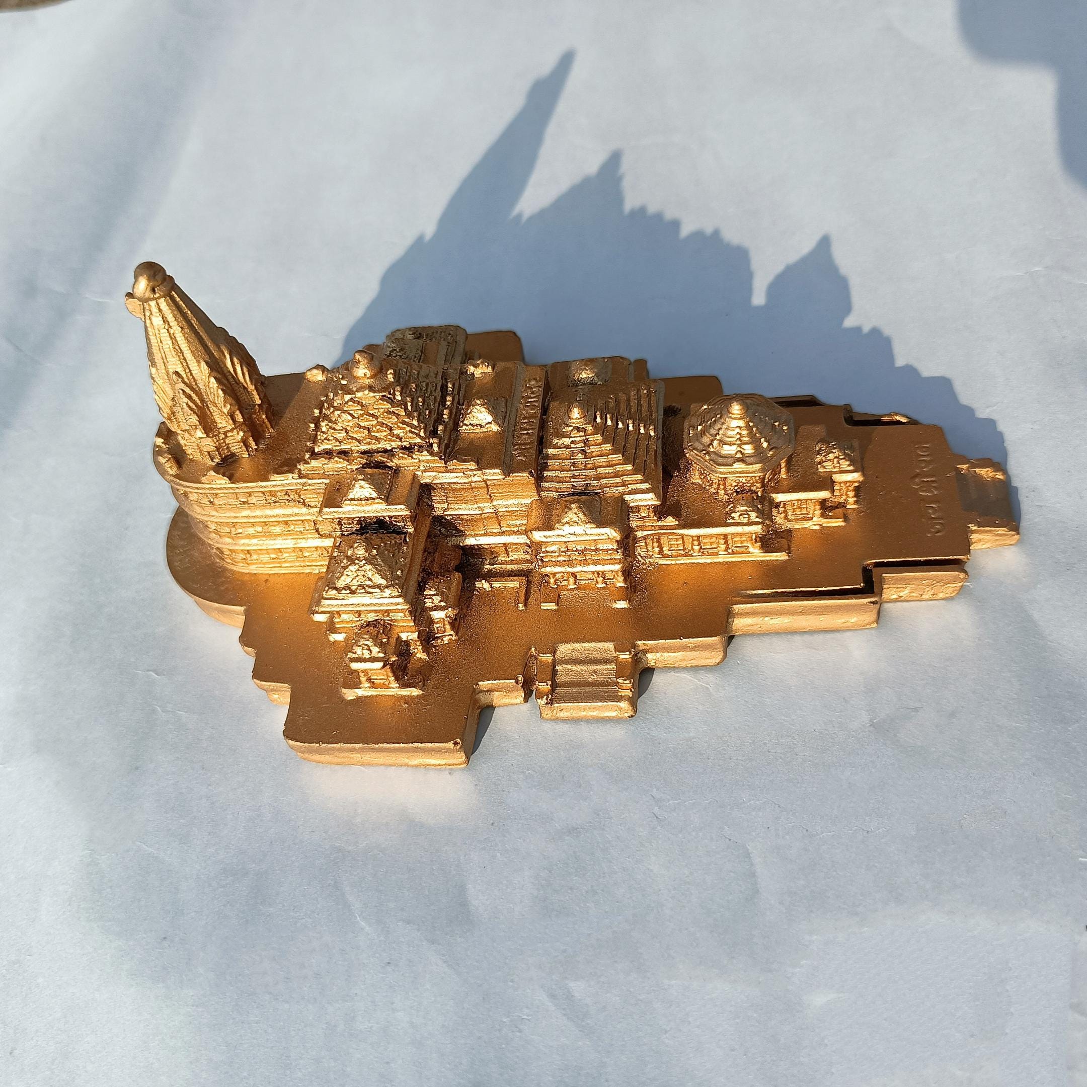 Ram Mandir Ayodhya Temple Model | Handcrafted Hindu Temple | Unique ...