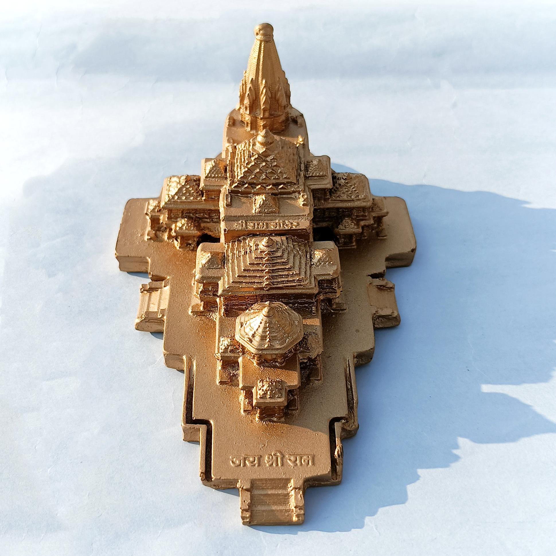Ram Mandir Ayodhya Temple Model | Handcrafted Hindu Temple | Unique ...