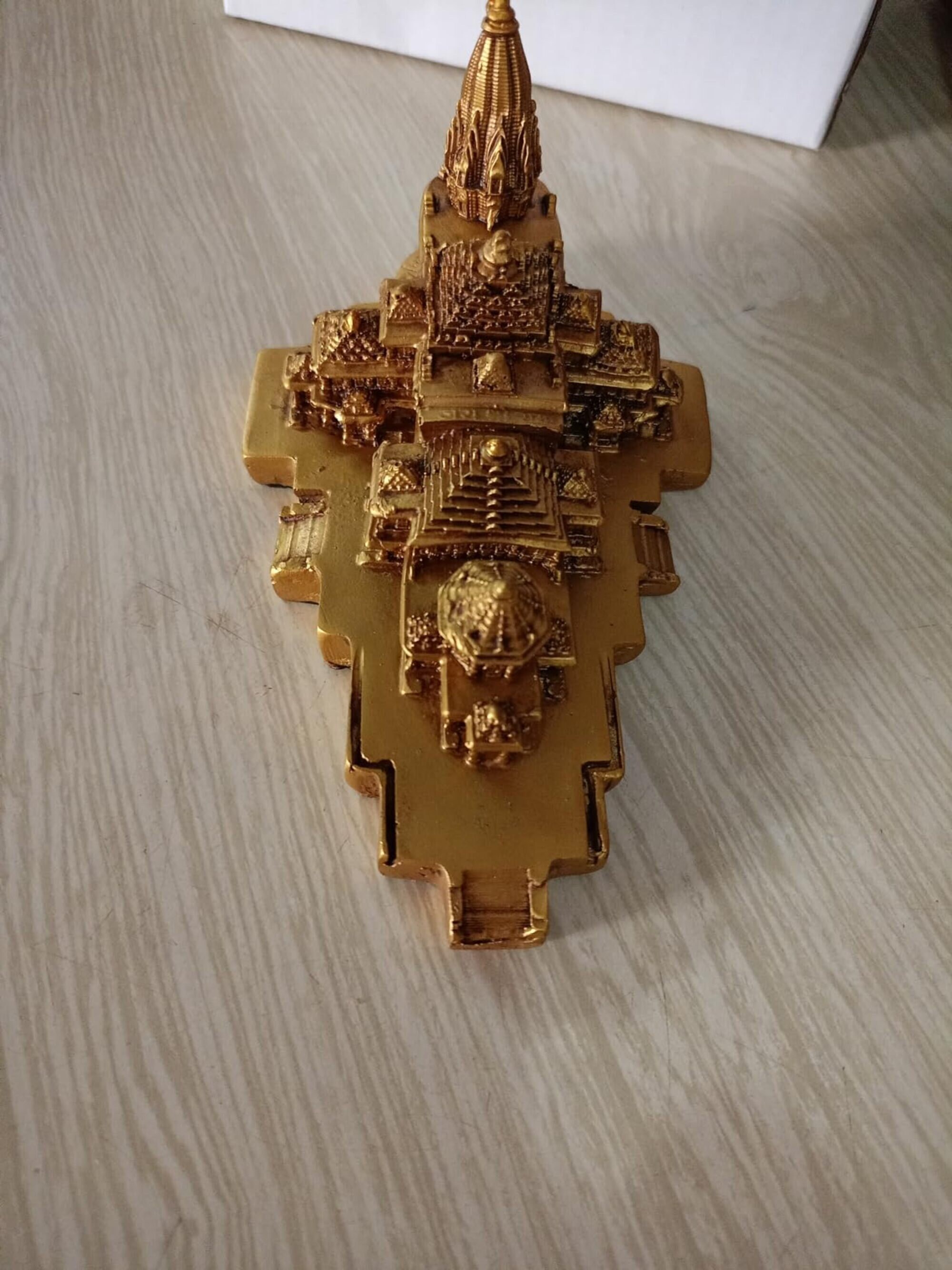 Ram Mandir Ayodhya Temple Model Handcrafted Hindu Temple Unique ...