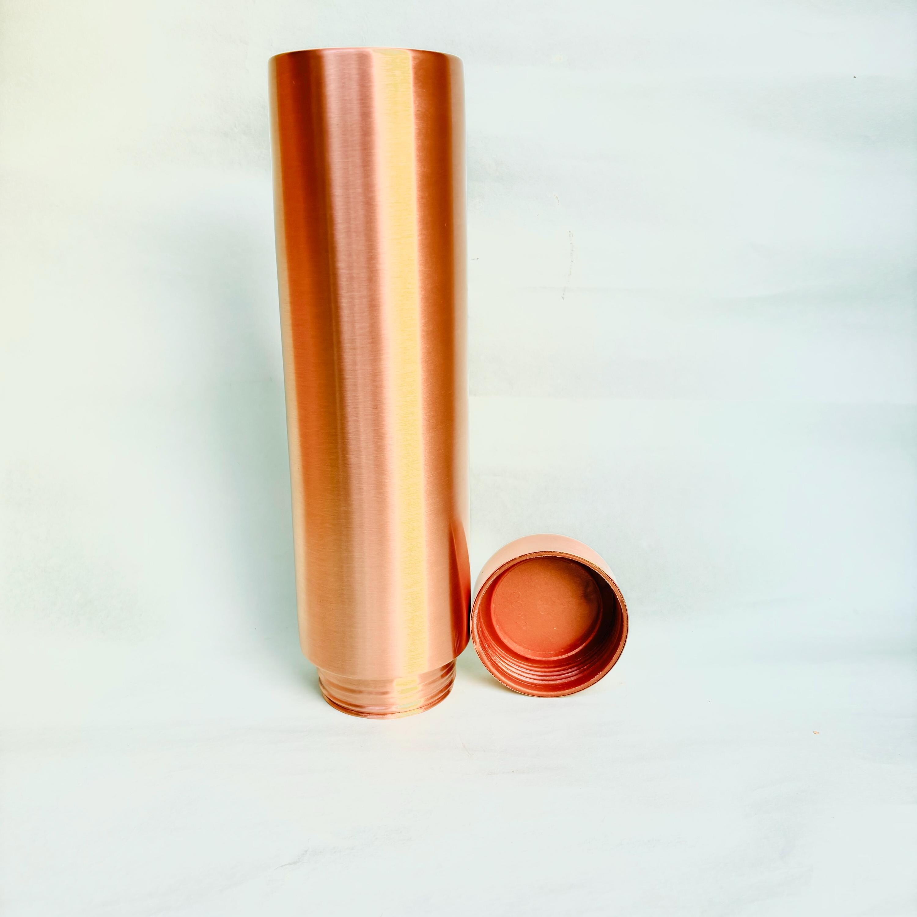 Copper Kids Pencil Bottle Joint Less Sleek Leak Proof | Handmade 100% ...