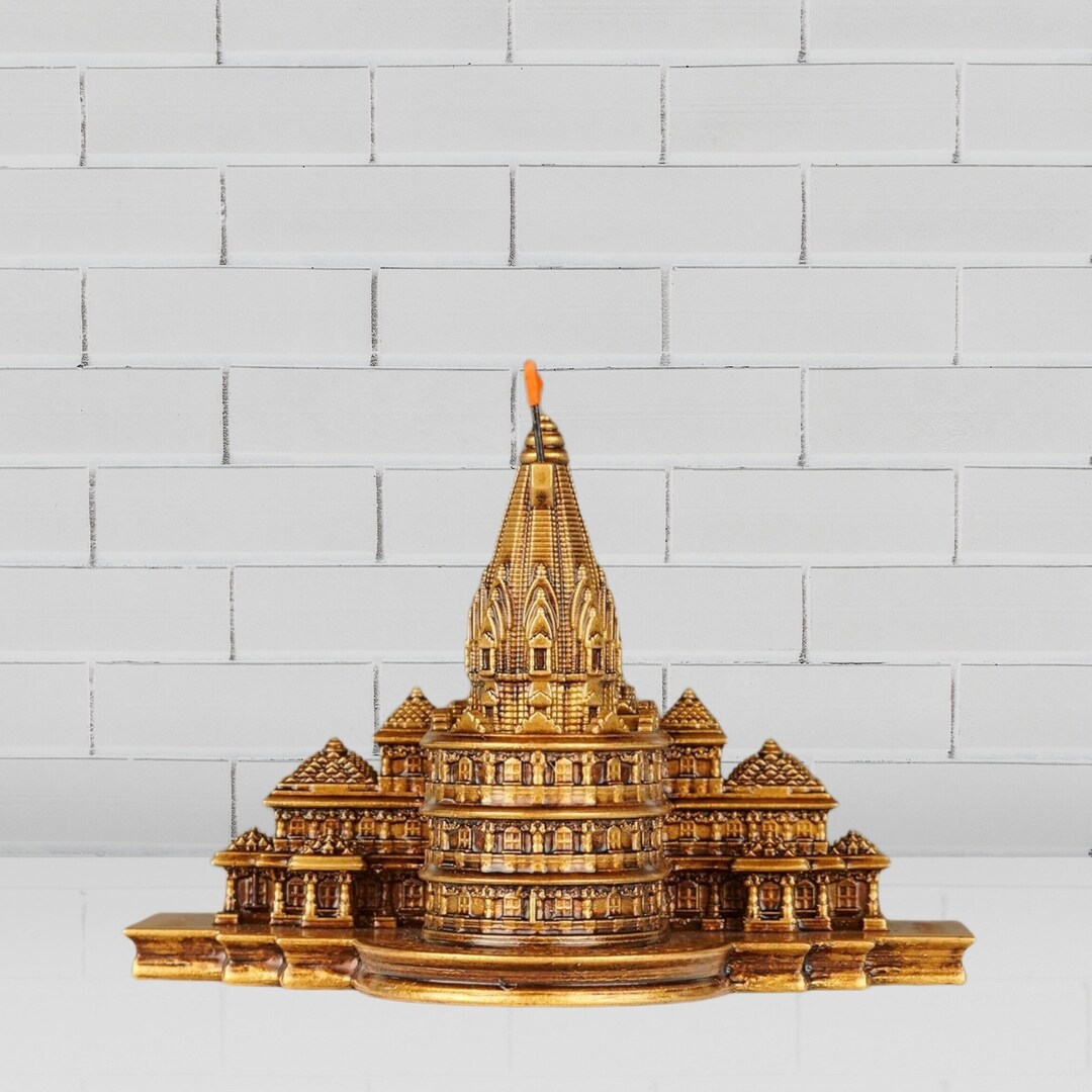 Ram Mandir Ayodhya Temple Model | Handcrafted Hindu Temple | Unique ...
