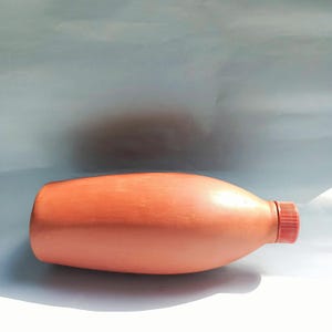 Earthen Clay Hand Water Bottle | Handmade Natural Clay Water Bottle 1L ...