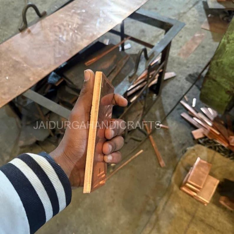 Solid Copper Bar| 99.9% Pure Fine Copper Ingot Set | 29cu Raw Biscuit ...