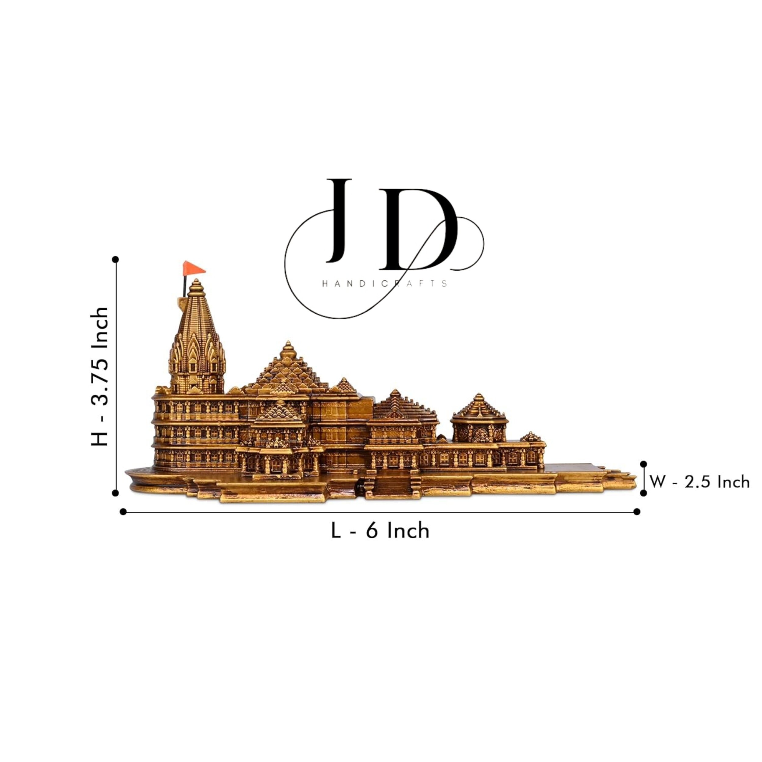 Ram Mandir Ayodhya Temple Model | Handcrafted Hindu Temple | Unique ...