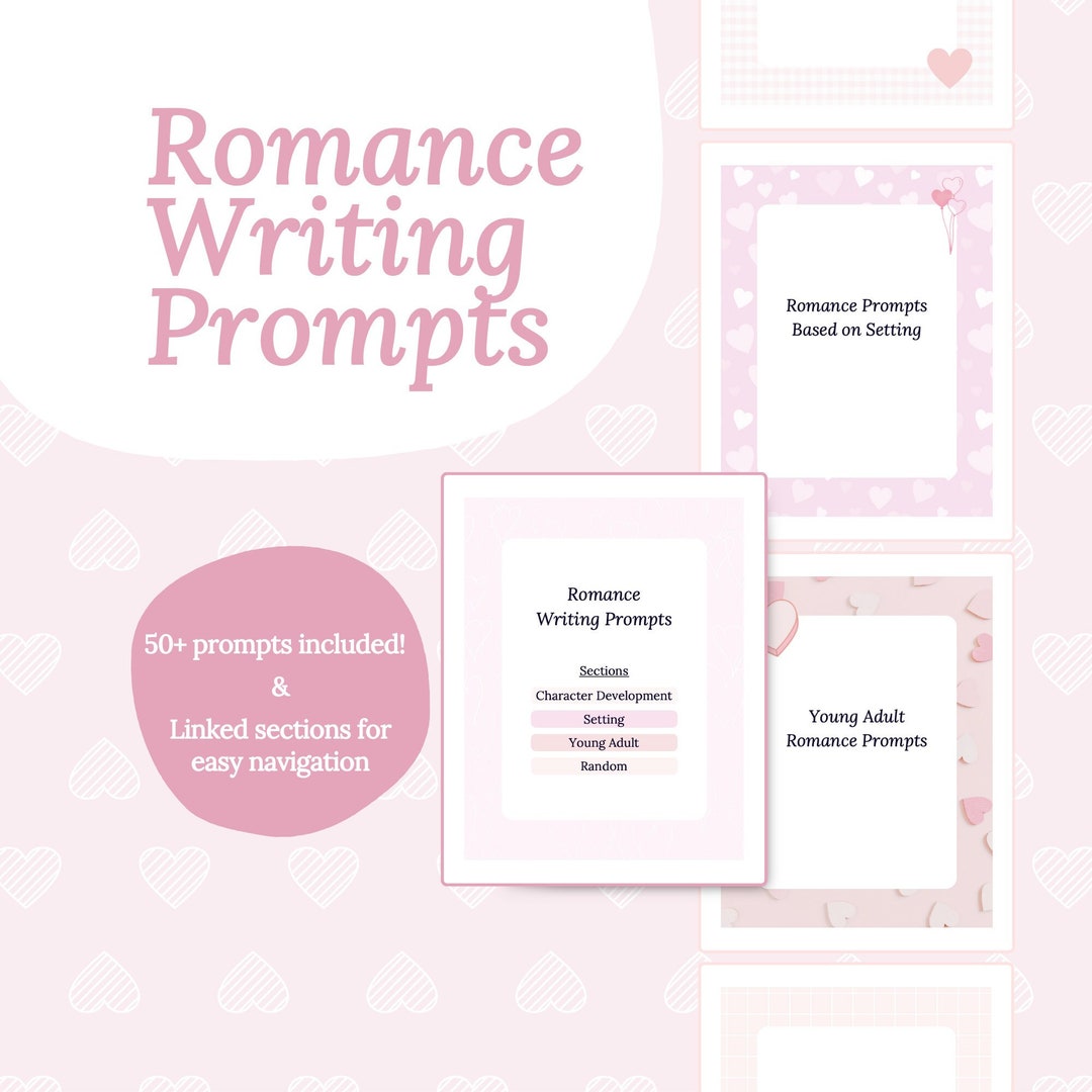 Romance Writing Prompts for Authors and Writers | Story Starters and ...