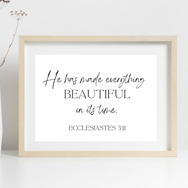 Ecclesiastes Art - Etsy