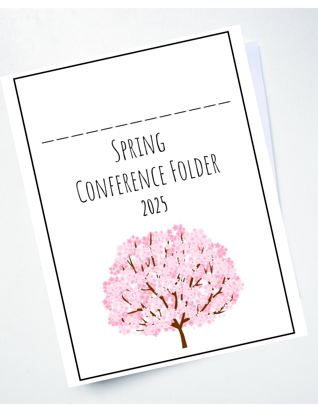 Spring Conference Folder Cover - Etsy