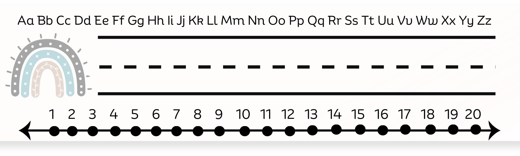 Printable Rainbow Name Tag - Etsy