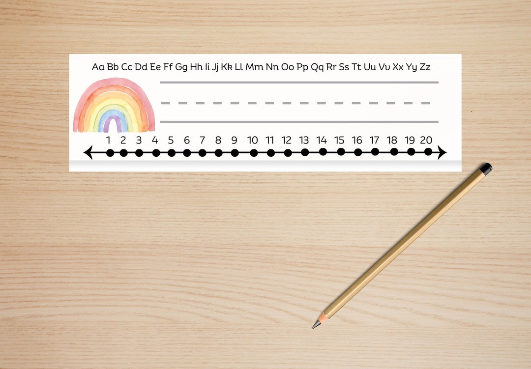 Rainbow Nametag - Etsy